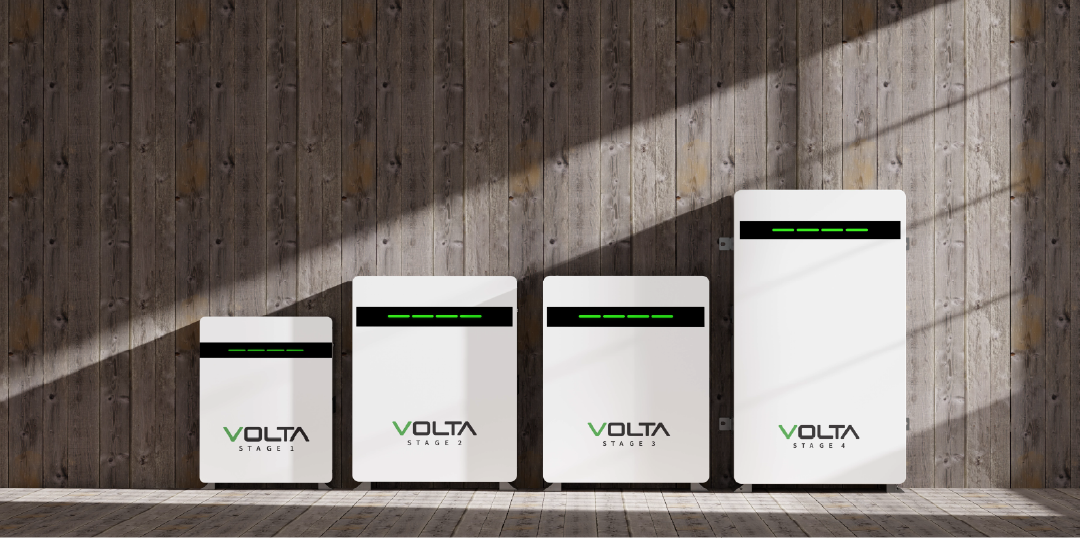 VOLTA STAGE 2 WALL MOUNTED LiFePO4 Battery | 7.6KWH | 51.2V